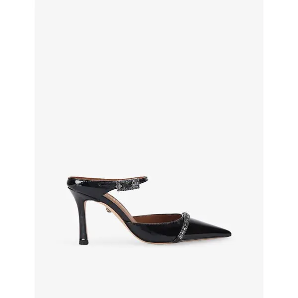 Kurt Geiger Embellished Stiletto Heeled Mules