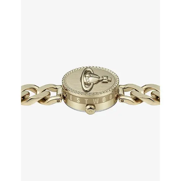 VIVIENNE WESTWOOD Orb Button Stainless Steel Watch - Gold