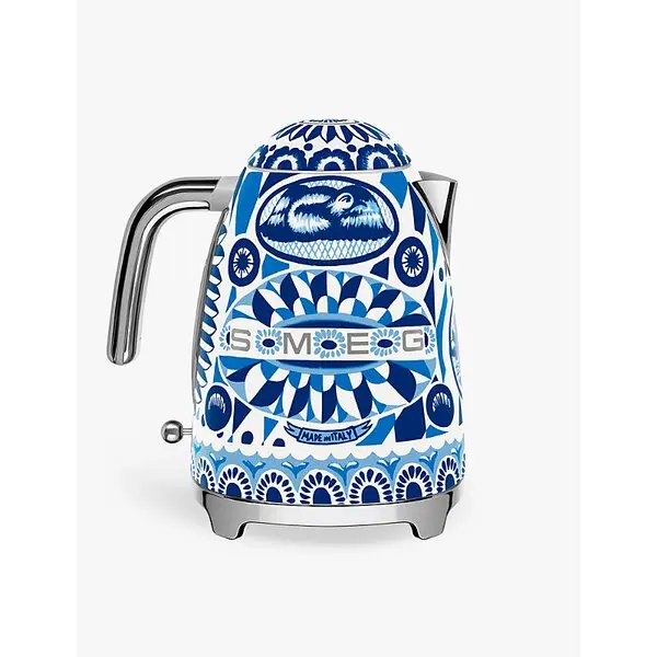 SMEG X Dolce & Gabbana Mediterraneo Kettle - Blue
