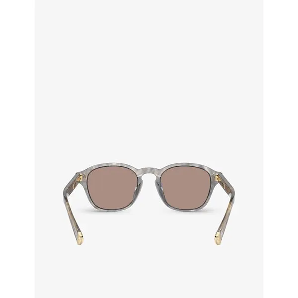 Brunello Cucinelli Round Frame Acetate Sunglasses