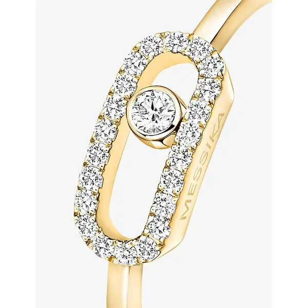 Messika Move Uno 18ct Gold And Diamond Ring