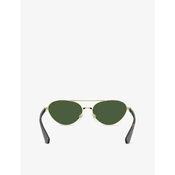Burberry Be3165 Cat Eye Metal Sunglasses