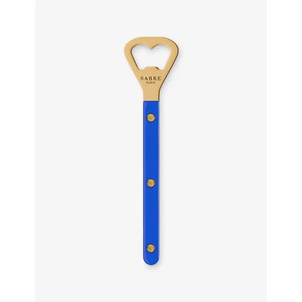 SABRE Bistrot Stainless-steel Bottle Opener - Lapis Blue