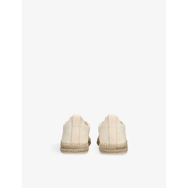 Zegna Ermenegildo Triple Stitch Woven Low-top Trainers - Beige