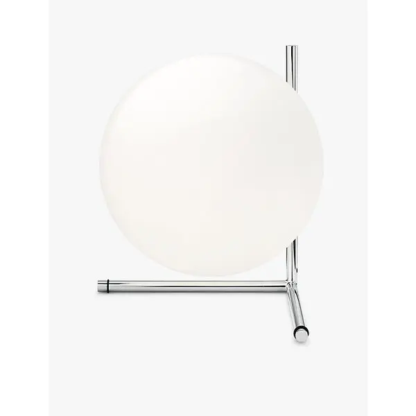FLOS Ic Lights T2 Steel Table Lamp 35cm - Chrome