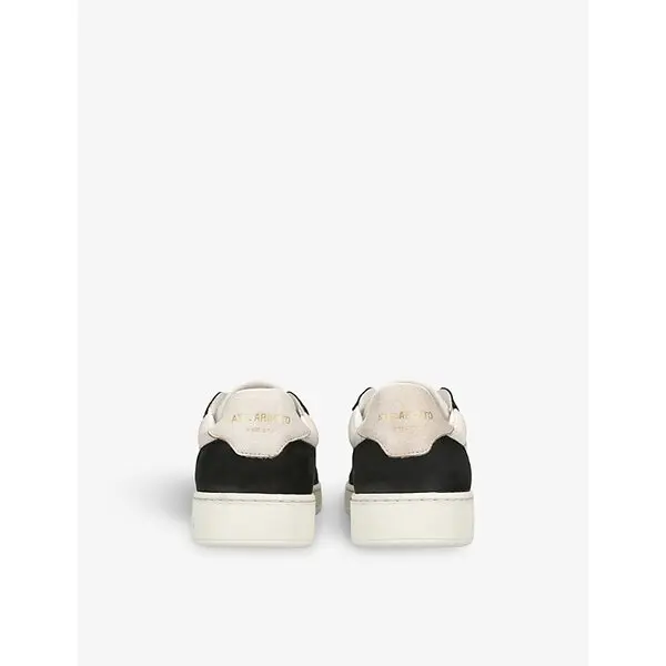 Axel Arigato Dice Leather And Suede Low-top Trainers - White/blk