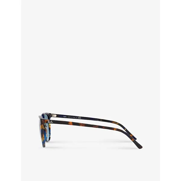 Ray-ban Elliot Geometric Frame Sunglasses - Yellow