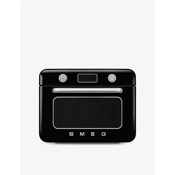 SMEG Multi-function Countertop 10-in-1 Air Fryer Stainless-steel Combi Oven - Black