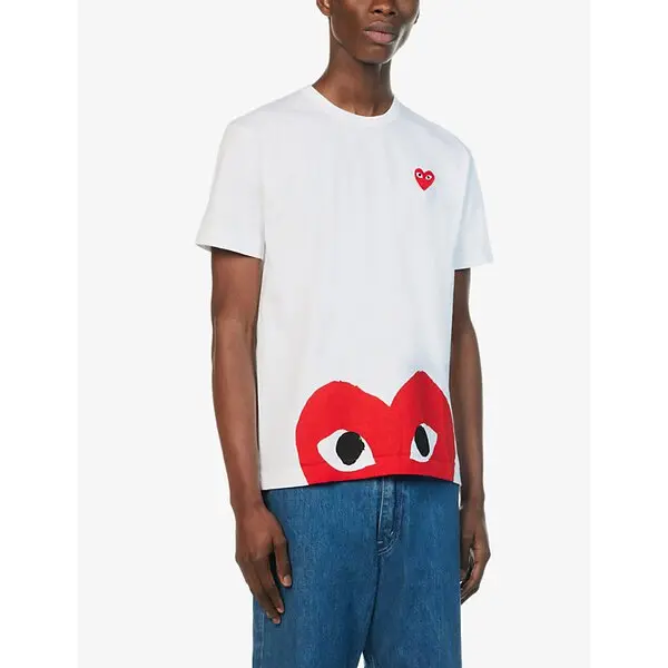 Play Comme Des Garcon Heart Logo T-shirt