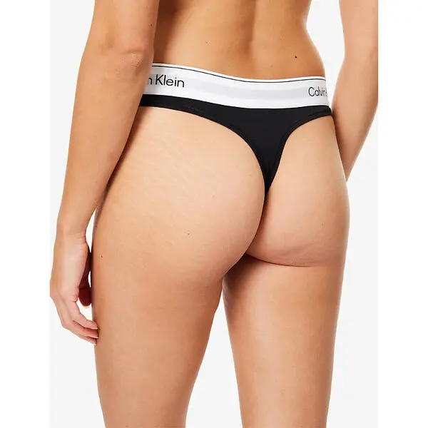 Calvin Klein Icon Cotton-modal Jersey Thong