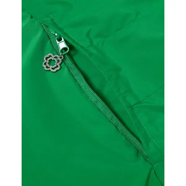 Maje Tie-up Shell Hood With Zipped Pockets