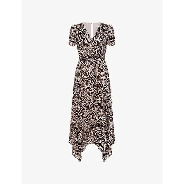 PHASE EIGHT Verity Shimmer Woven Midi Dress - Multi