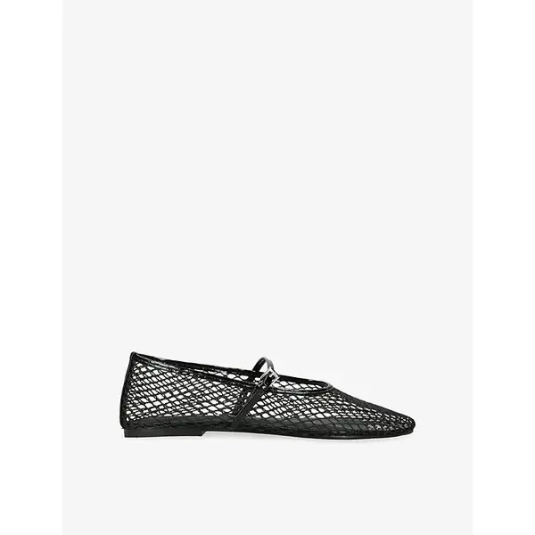Steve Madden Mags Mesh Mary Janes - Black