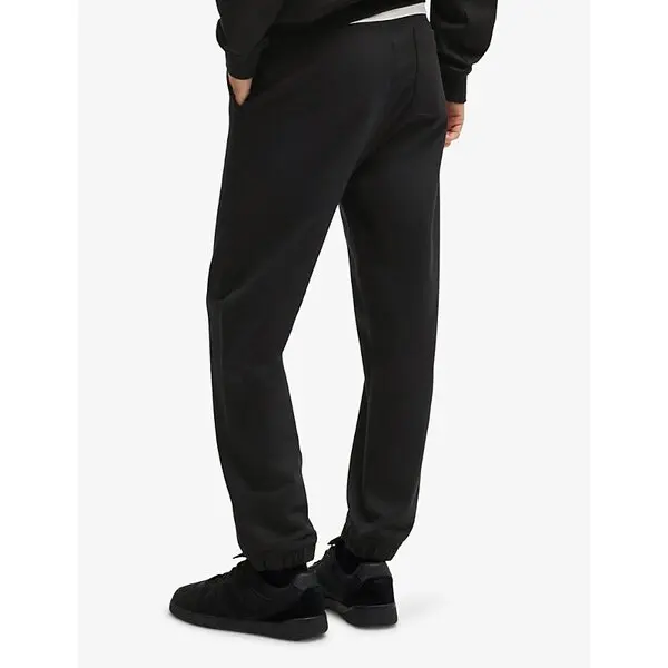 Hugo Branded-print Drawstring-waist Cotton-jersey Jogging Bottoms