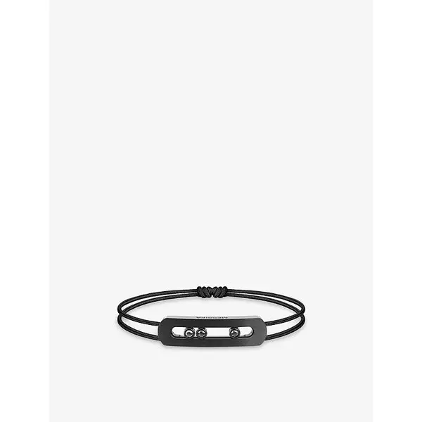 Messika Move Cord And Diamond Bracelet