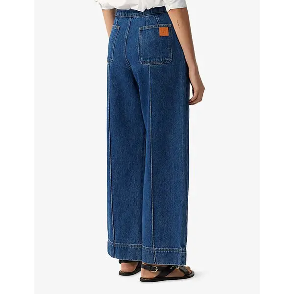 Soeur Harry Wide-leg High-rise Jeans