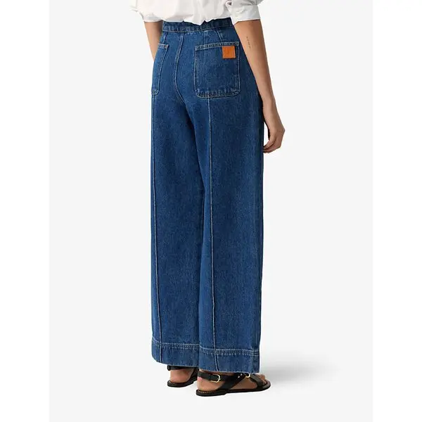 Soeur Harry Wide-leg High-rise Jeans