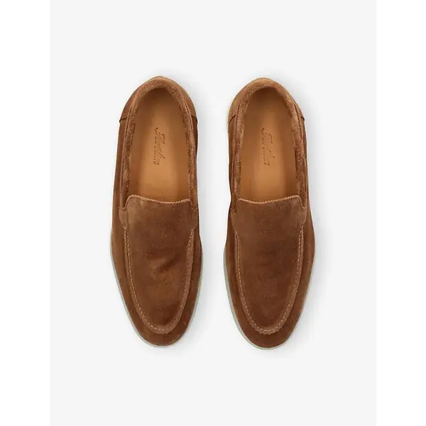 AURELIEN Yacht Softey® Suede Loafers - Camel