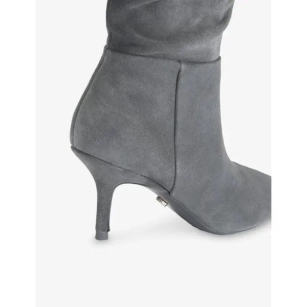Carvela Spirit Slouch Suede Heeled Knee-high Boots