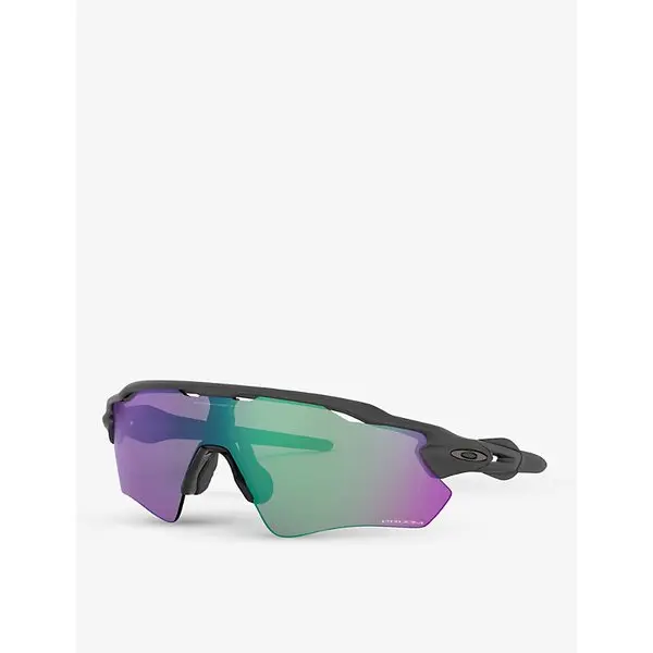 Oakley Rectangular-framed Sunglasses - Silver