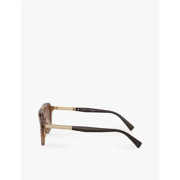 Brunello Cucinelli Square-frame Acetate Sunglasses