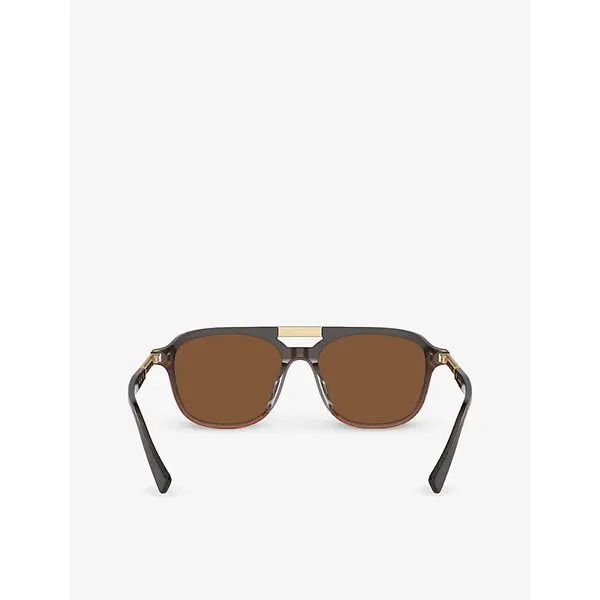 Brunello Cucinelli Square-frame Acetate Sunglasses