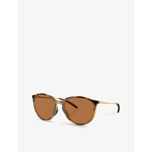 Oakley Sielo Round Frame Sunglasses - Brown