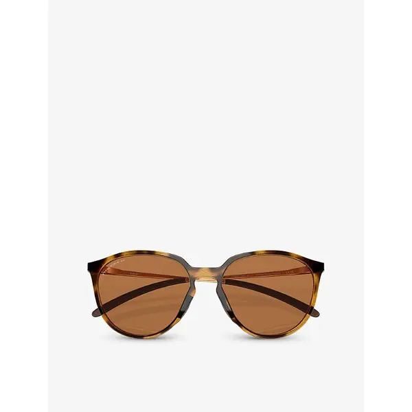 Oakley Sielo Round Frame Sunglasses - Brown