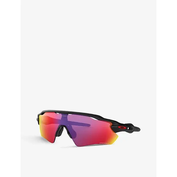 Oakley Radar Ev Path Shield-frame Acetate Sunglasses - Black