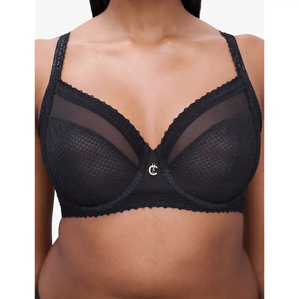 Chantelle Romance Lace-trim Underwire Bra