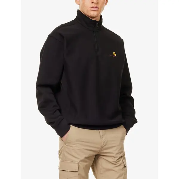 Carhartt Work In Progress High-neck Cotton-blend Sweatshirt
