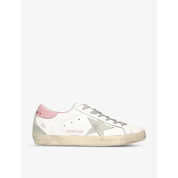 GOLDEN GOOSE Superstar Low-top Leather Trainers - White/comb