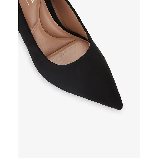 Carvela Corletta Wide-fit Faux-leather Pointed Toe Stiletto Courts