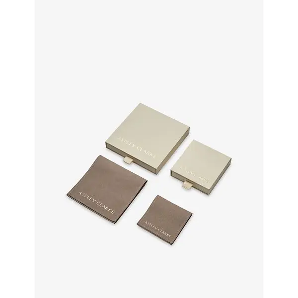 Astley Clarke Interstellar Solitaire 14ct Yellow Diamond And Ruby Bracelet