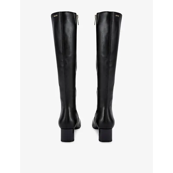 Carvela Cleo Leather Knee-high Boots - Black