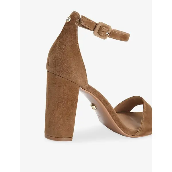 Carvela Regatta Suede Heeled Sandals - Brown