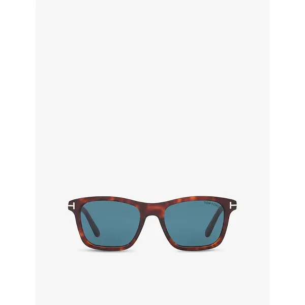 TOM FORD Ft1179 Barron Square-frame Acetate Sunglasses - Brown