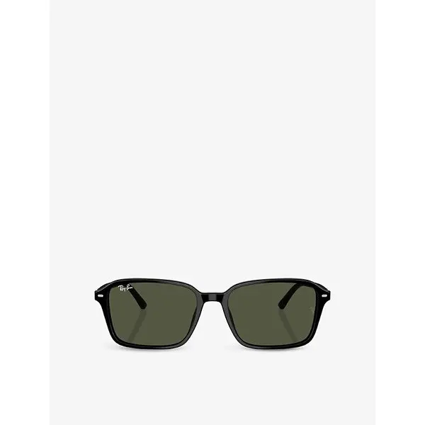 Ray-ban Square-frame Acetate Sunglasses - Black
