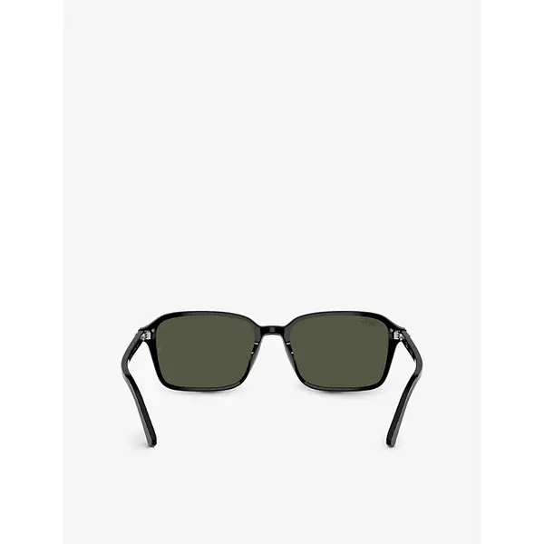 Ray-ban Square-frame Acetate Sunglasses - Black