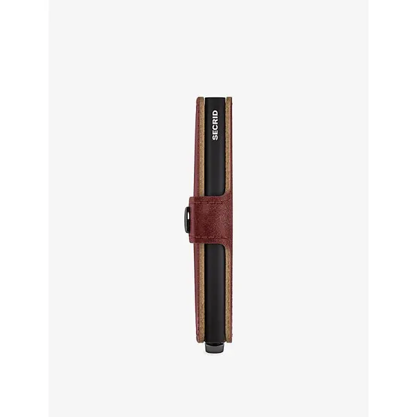 SECRID Basco Premium Miniwallet Leather Wallet - Brown