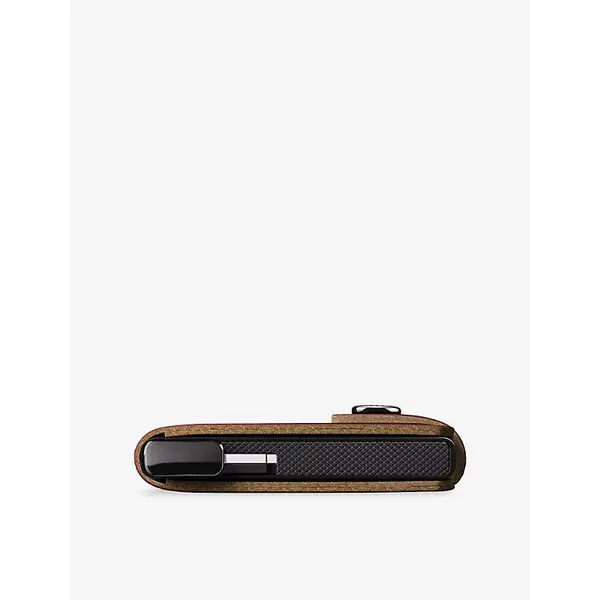 SECRID Basco Premium Miniwallet Leather Wallet - Brown