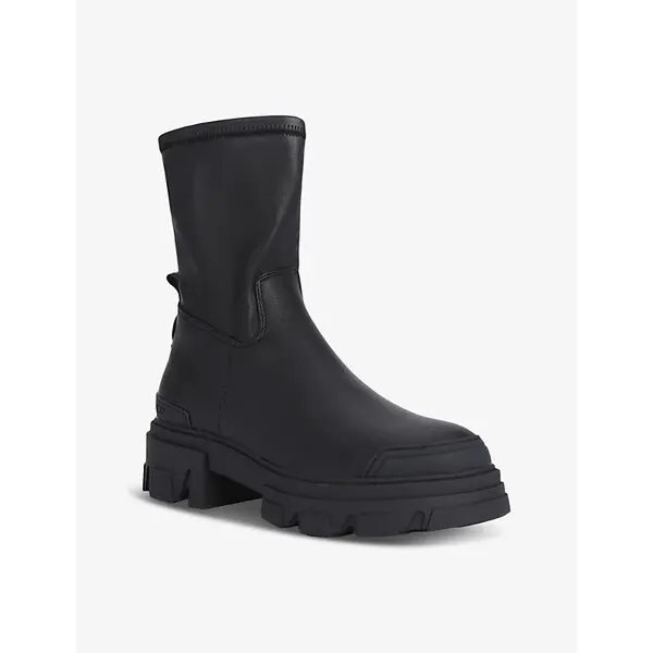Kurt Geiger Trekker Sock2 Ankle-length Faux-leather Boots