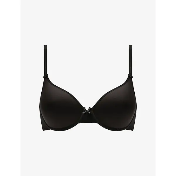 Chantelle Basic Invisible Smooth Memory Foam T-shirt Bra - Black