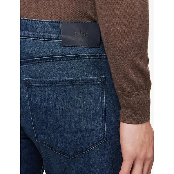 Paige Federal Straight-leg Stretch-woven Jeans - Cormac