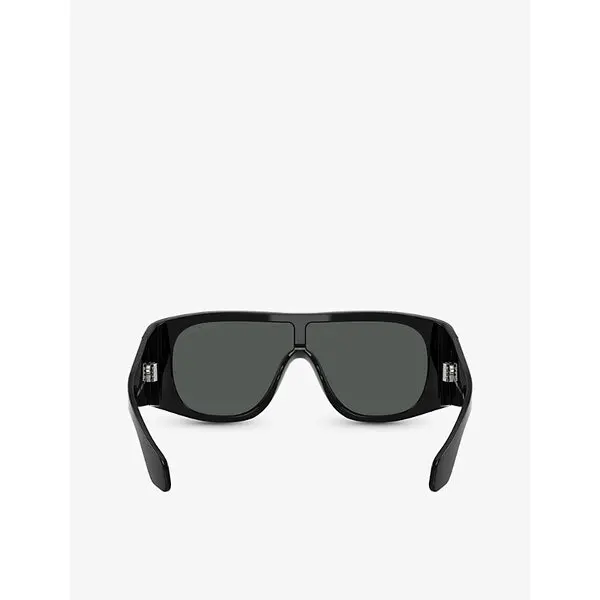 Giorgio Armani Rectangle Frame Acetate Sunglasses