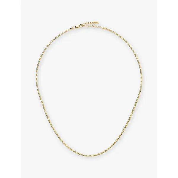 MISSOMA Lucy Williams Horizon Link 18ct Yellow Vermeil Chain Necklace - Gold