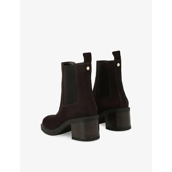 Carvela Chiara Block-heel Suede Ankle Boots