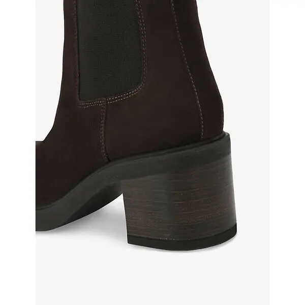 Carvela Chiara Block-heel Suede Ankle Boots