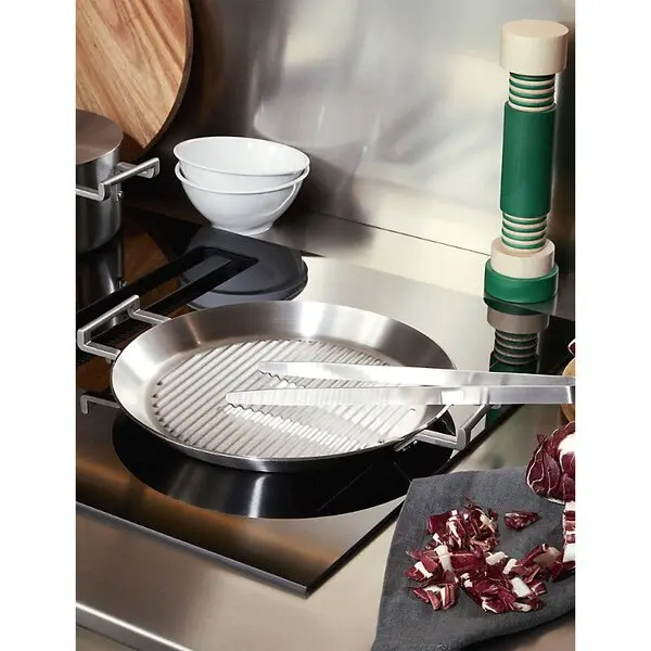 ALESSI Convivio Stainless-steel And Aluminium Grill Pan 36cm