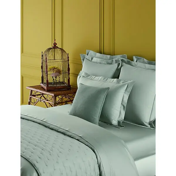 YVES DELORME Triomphe Cotton Sateen Duvet Cover